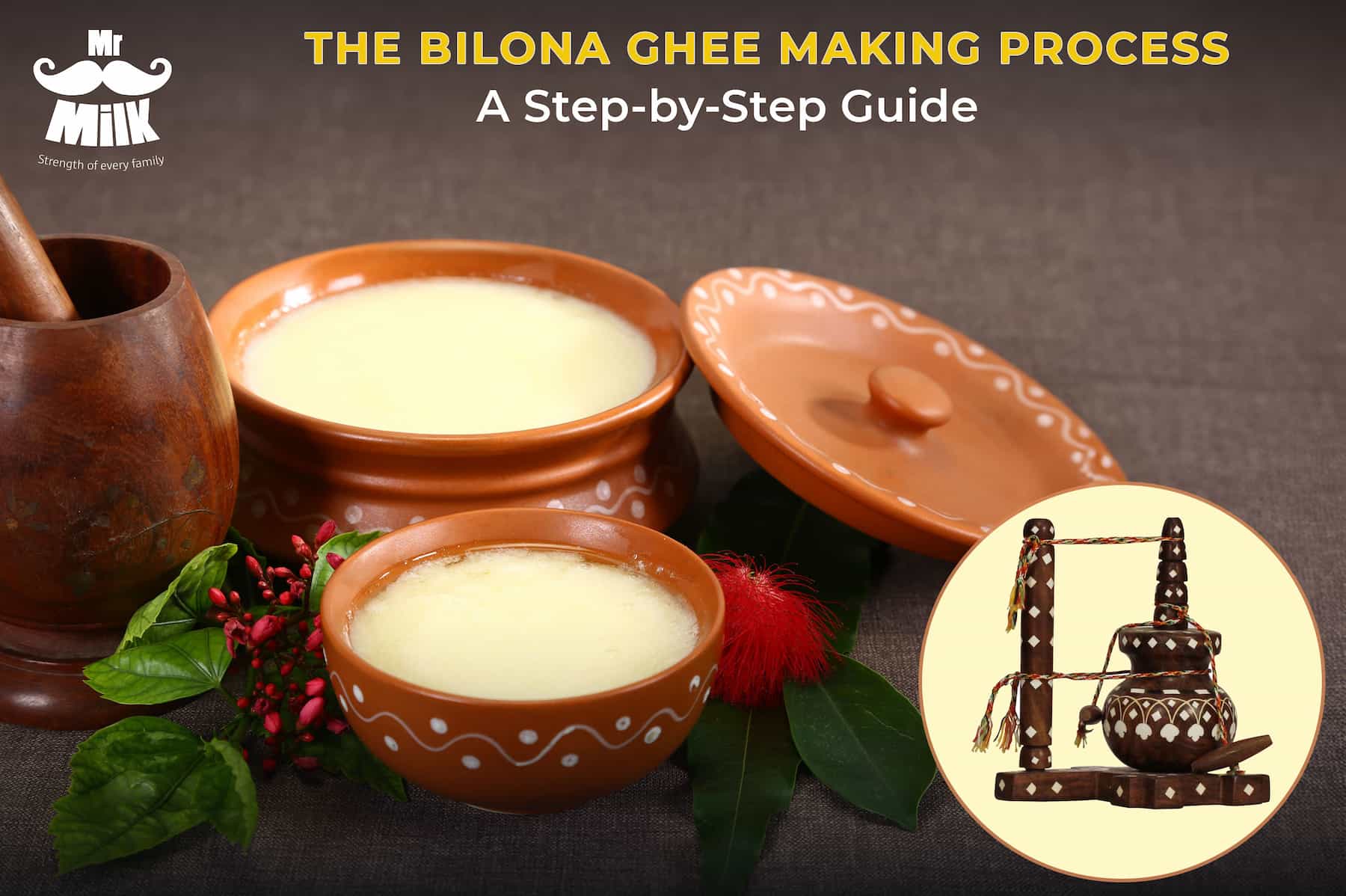 The Traditional Bilona Ghee Making Process | Mr. Milk